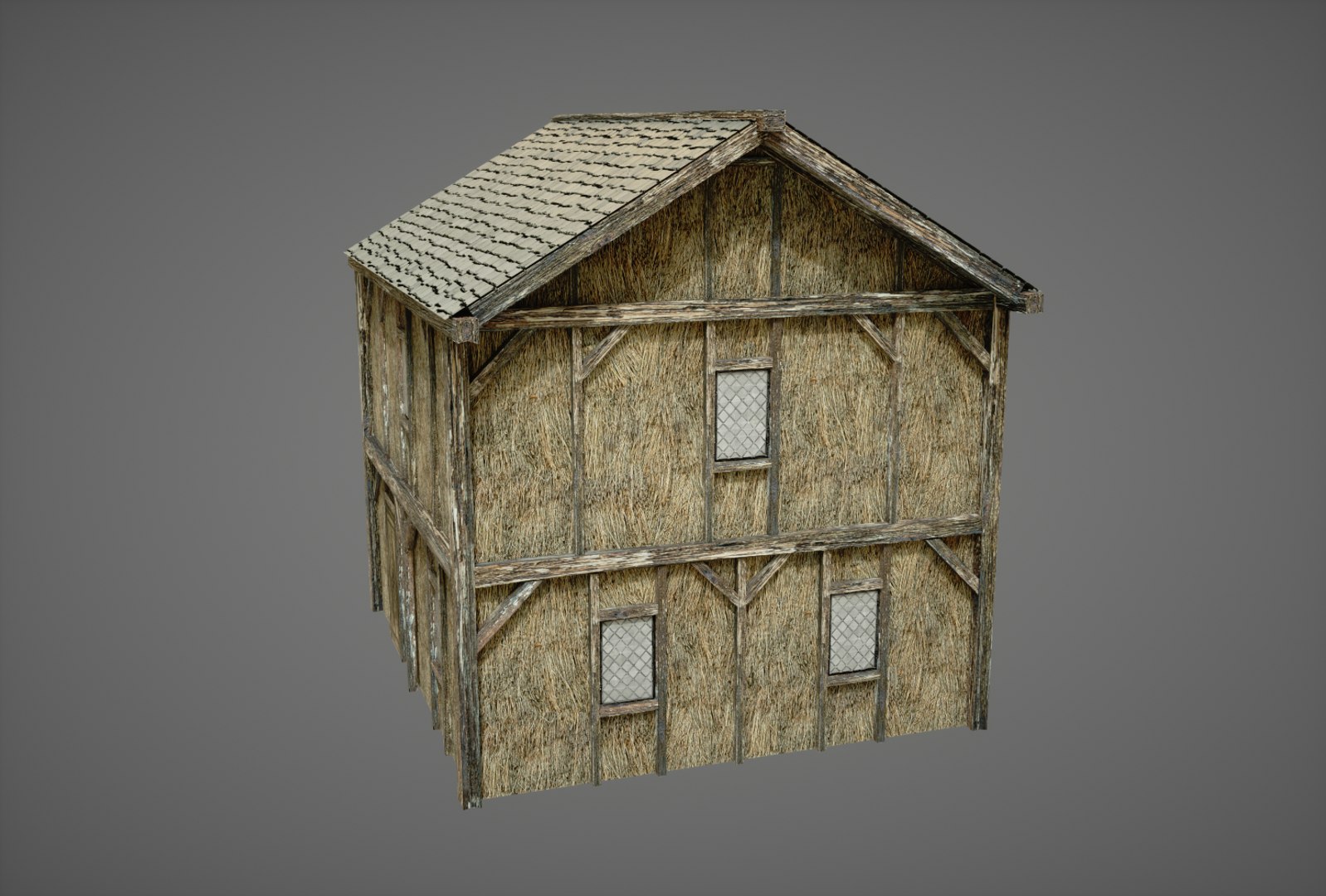 3D Medieval House Modular Structure Model - TurboSquid 1620250