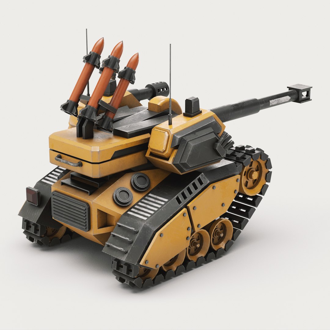 3D Concept Tank 08 - TurboSquid 1933763