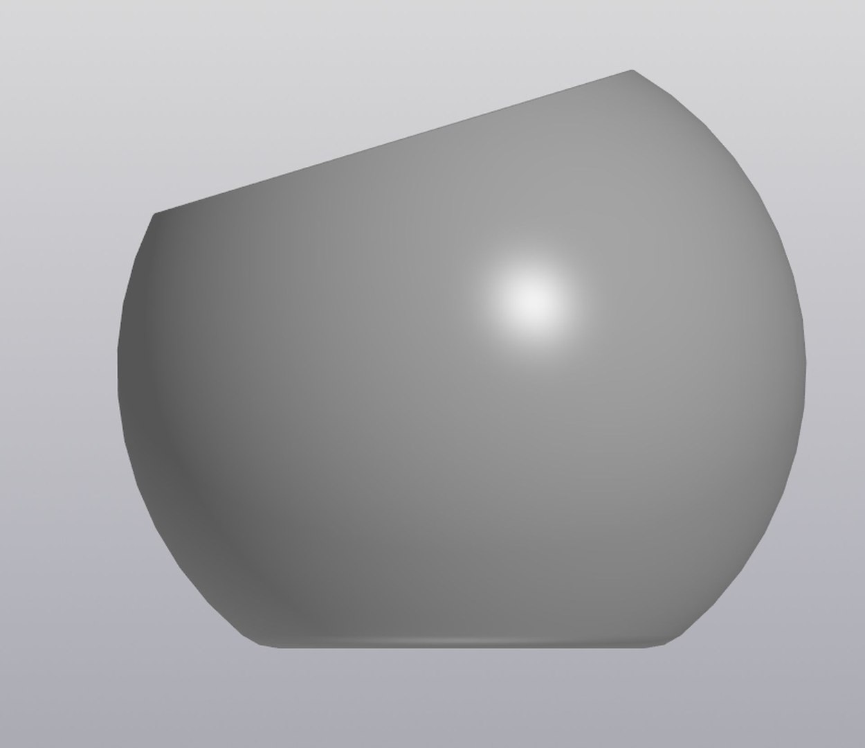 3D model Flowerpot Truncated sphere - TurboSquid 1813367