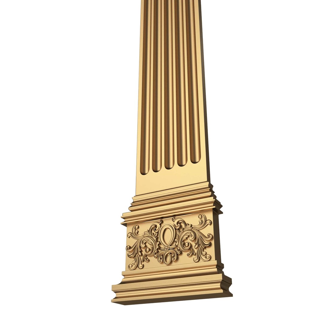 Column Capital 1302 3D Model - TurboSquid 2173657
