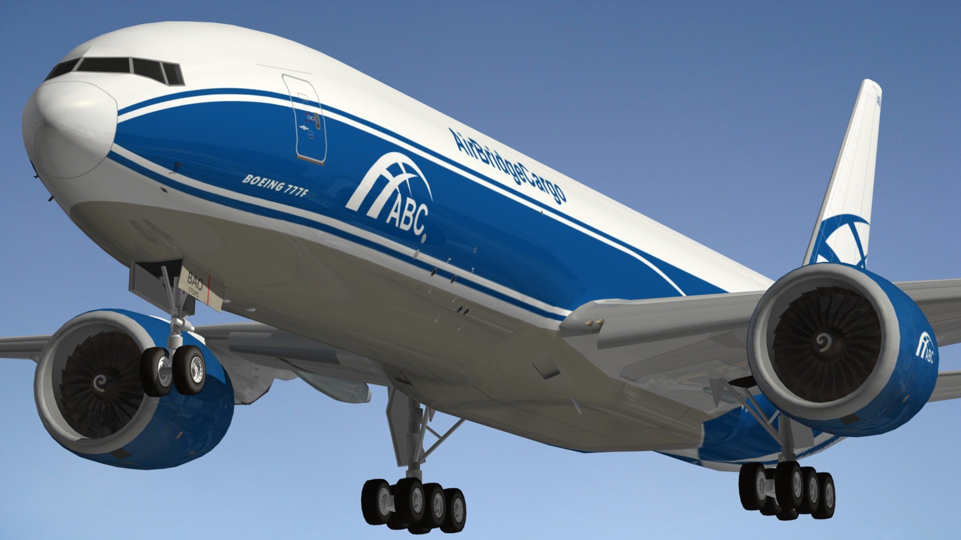 3D Boeing 777F Air Bridge Cargo Model - TurboSquid 1877499