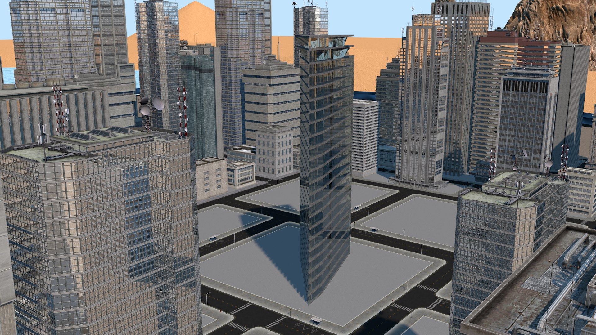 Building skyscraper model - TurboSquid 1430800
