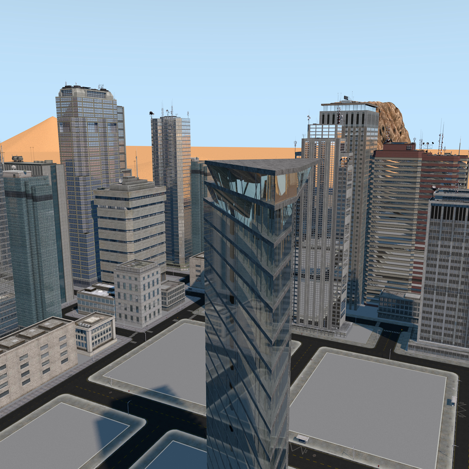 Building skyscraper model - TurboSquid 1430800