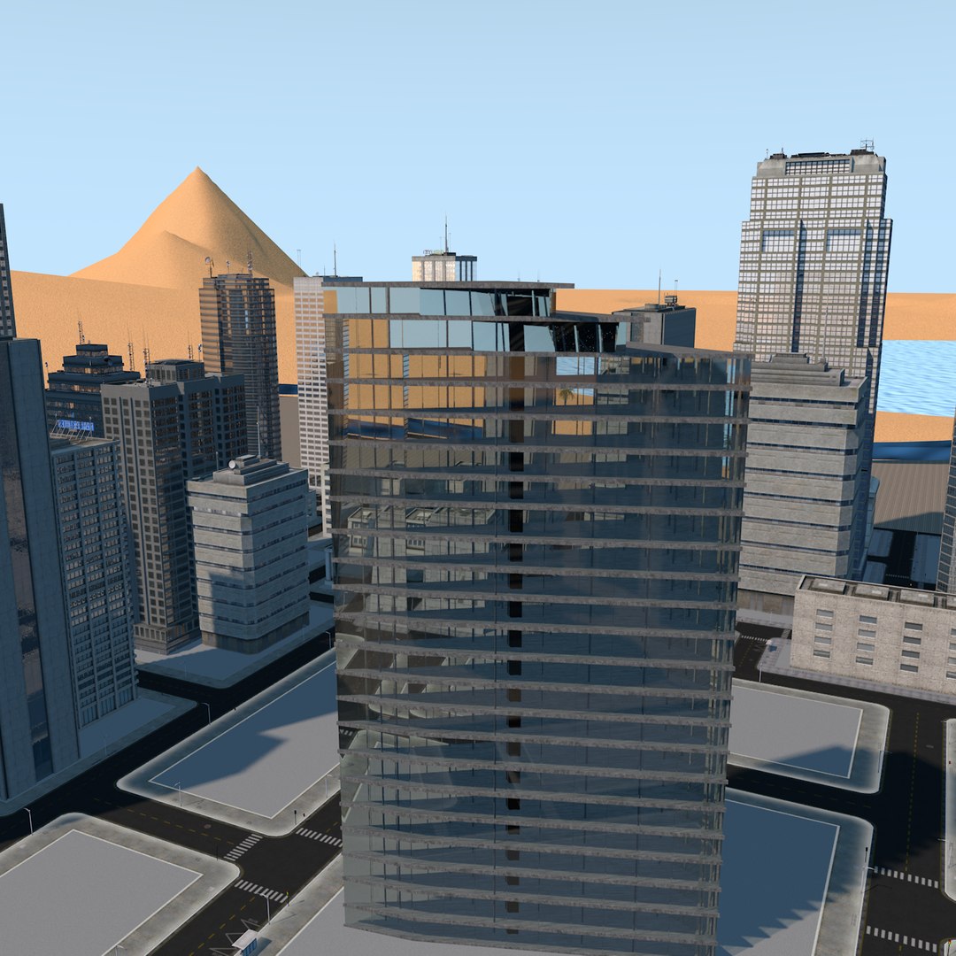 Building skyscraper model - TurboSquid 1430800