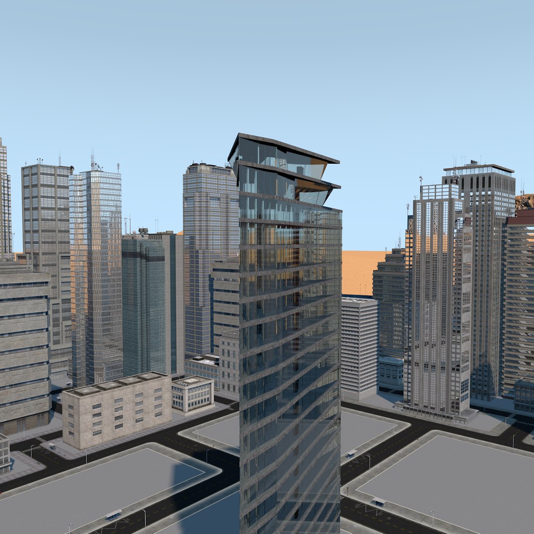 Building skyscraper model - TurboSquid 1430800