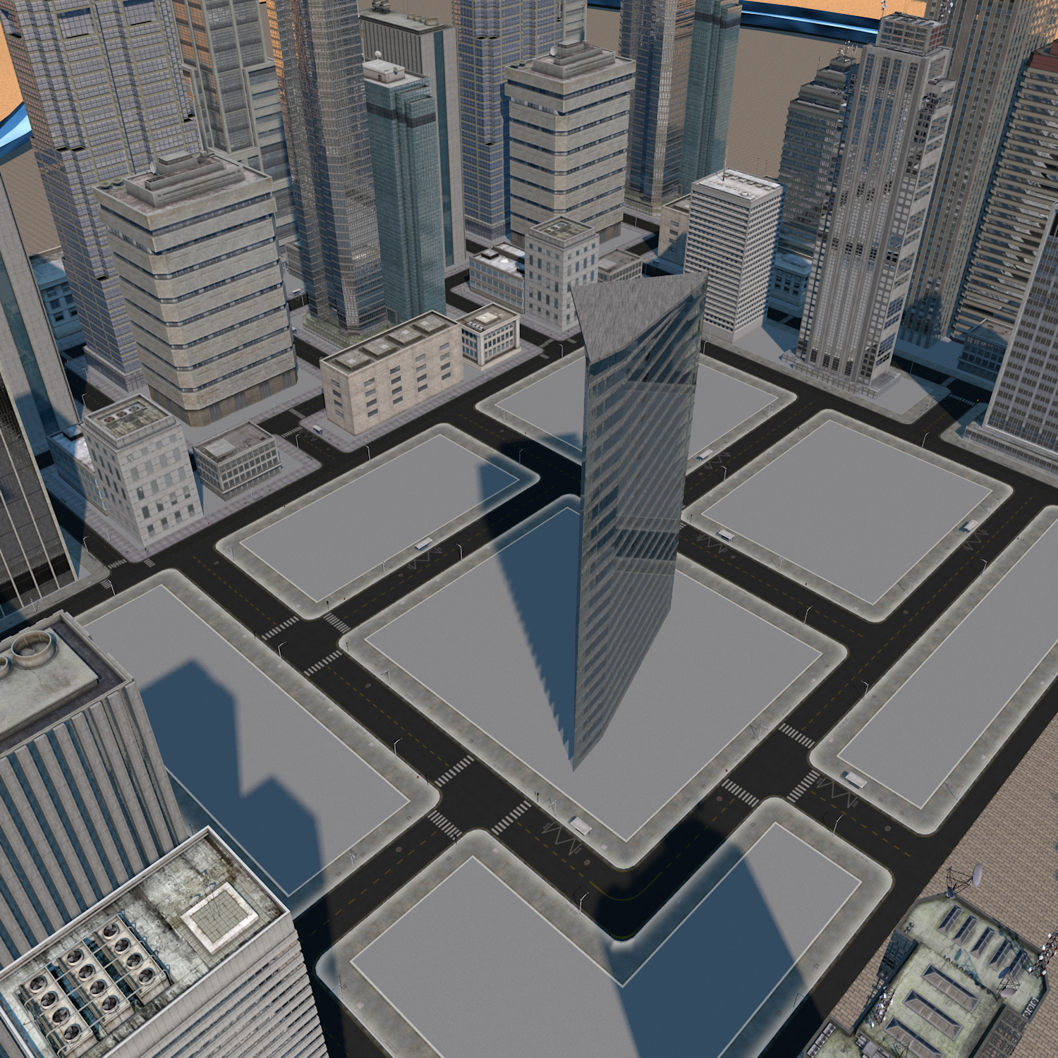 Building skyscraper model - TurboSquid 1430800
