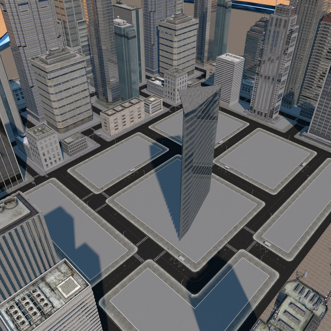Building skyscraper model - TurboSquid 1430800