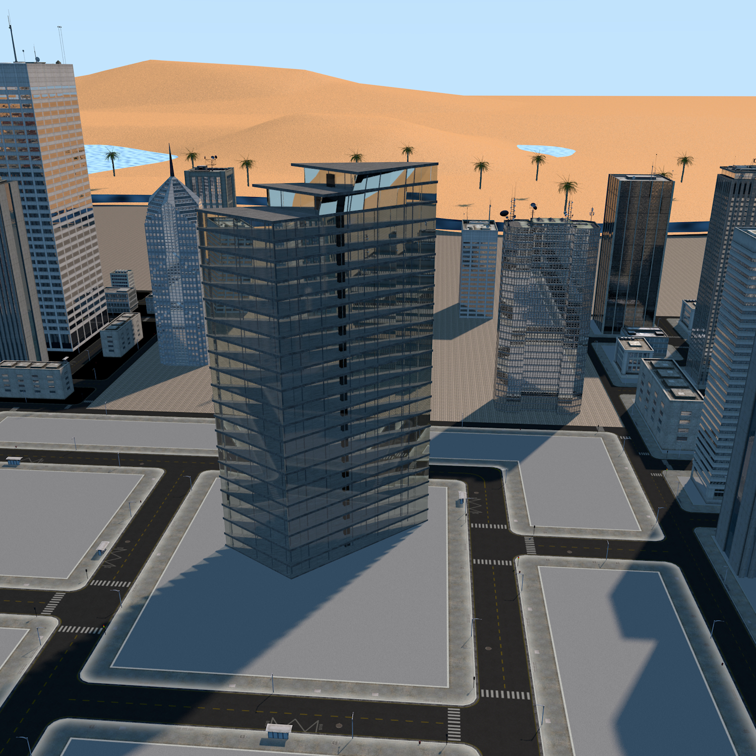 Building skyscraper model - TurboSquid 1430800