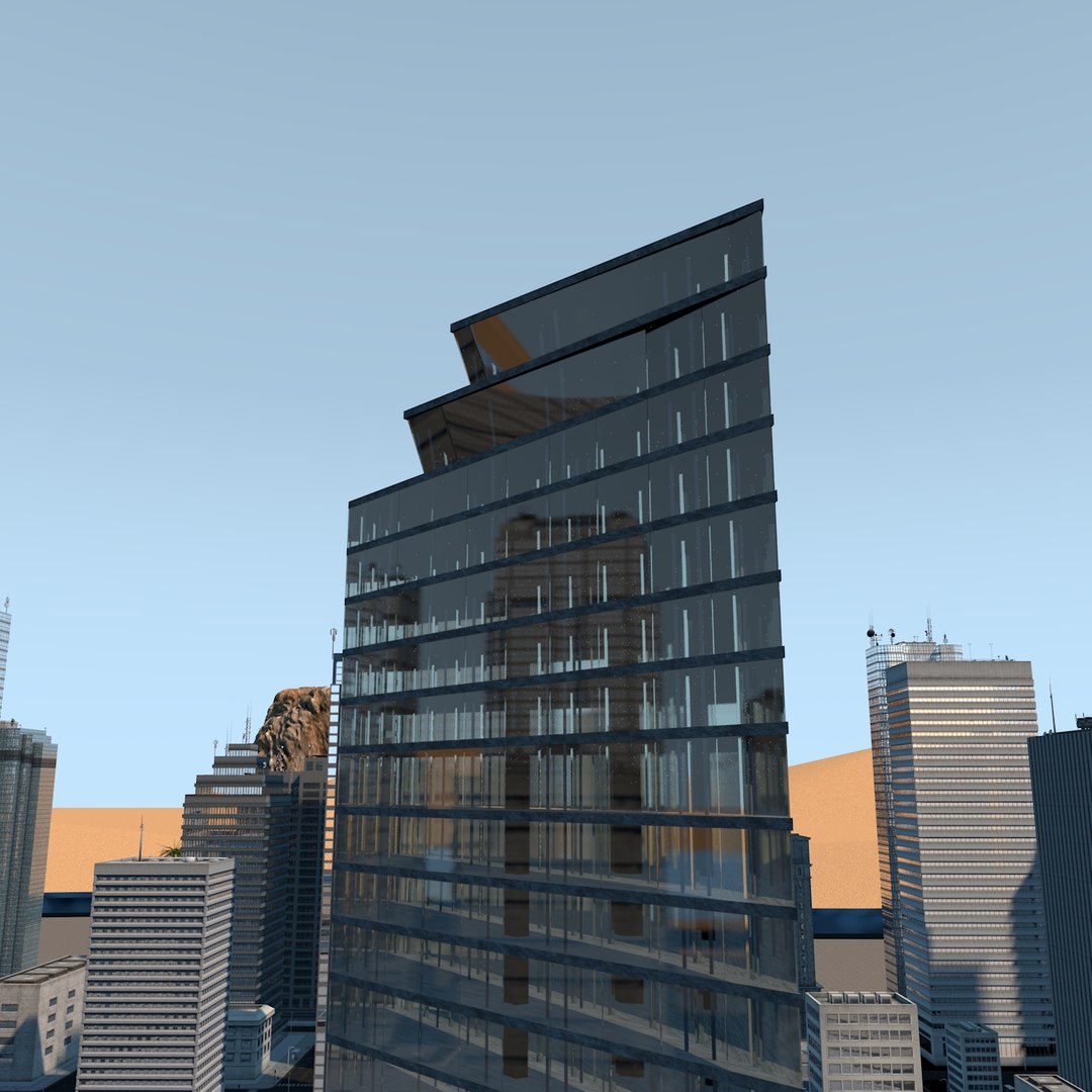 Building skyscraper model - TurboSquid 1430800