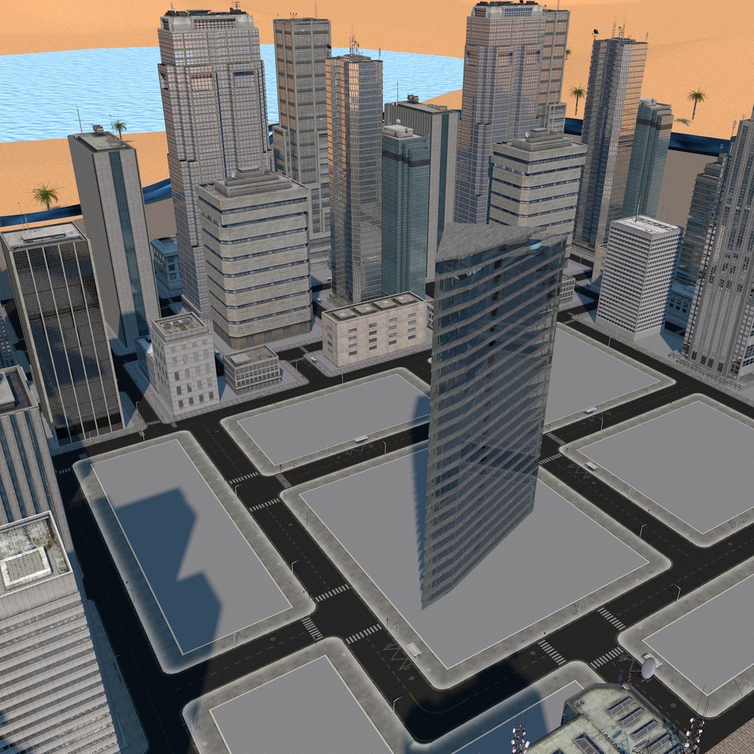 Building skyscraper model - TurboSquid 1430800