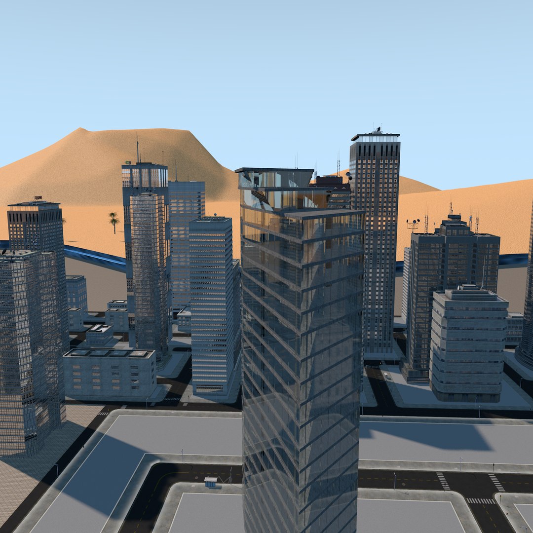 Building skyscraper model - TurboSquid 1430800