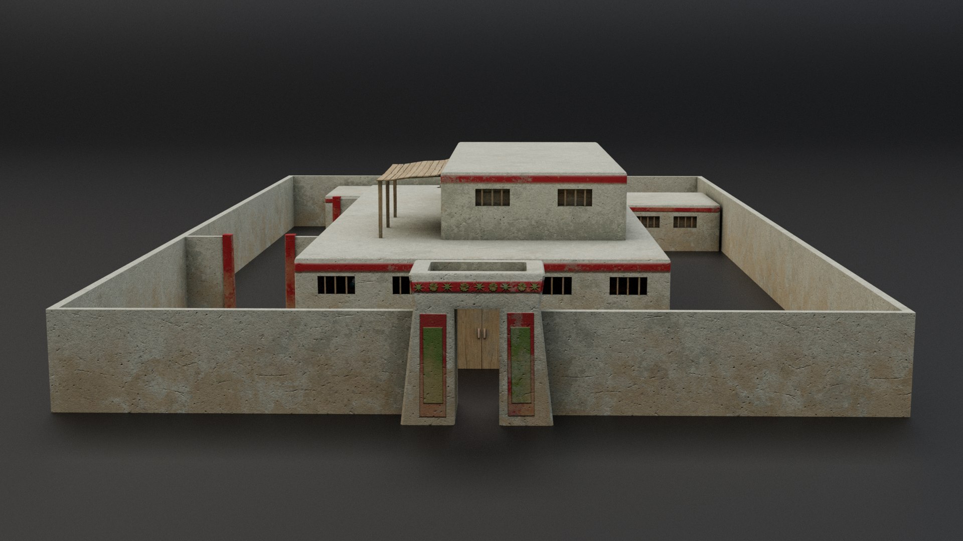 3D Egyptian Noble House - TurboSquid 1801397