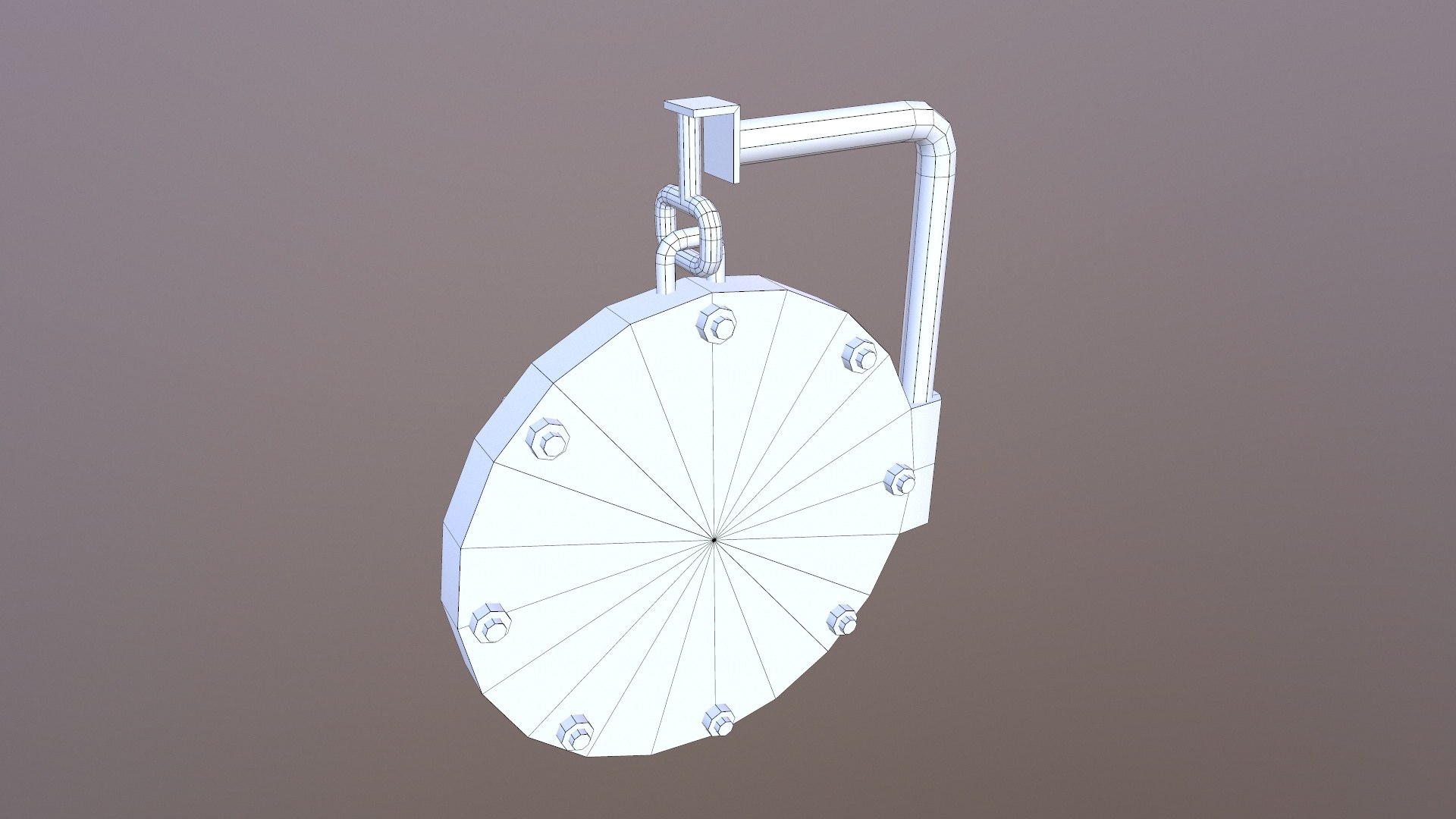 Flange 3D Model - TurboSquid 2293930