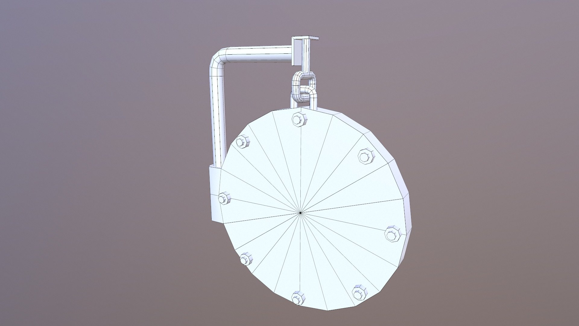 Flange 3D Model - TurboSquid 2293930