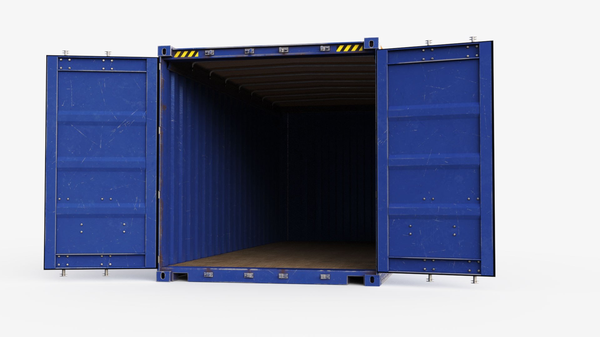 3D Model 20feet Wan Hai Open Top Shipping Container - TurboSquid 2210901