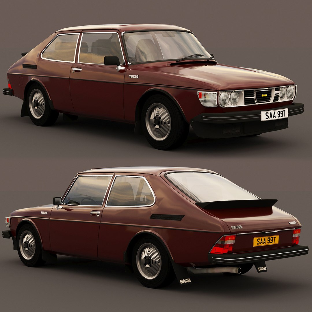 3D Model Saab 99 Turbo 1971 - TurboSquid 2344793