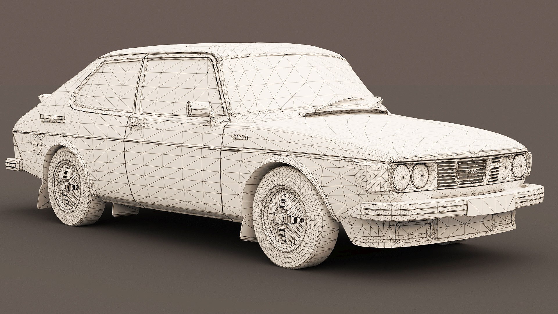 3D Model Saab 99 Turbo 1971 - TurboSquid 2344793