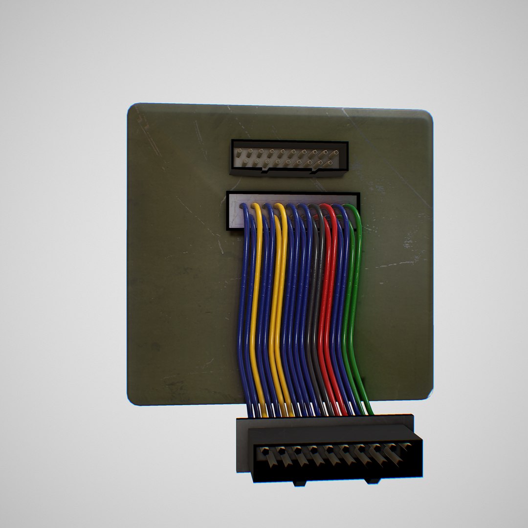 Army Missile Control Panel 3D Model - TurboSquid 1334211