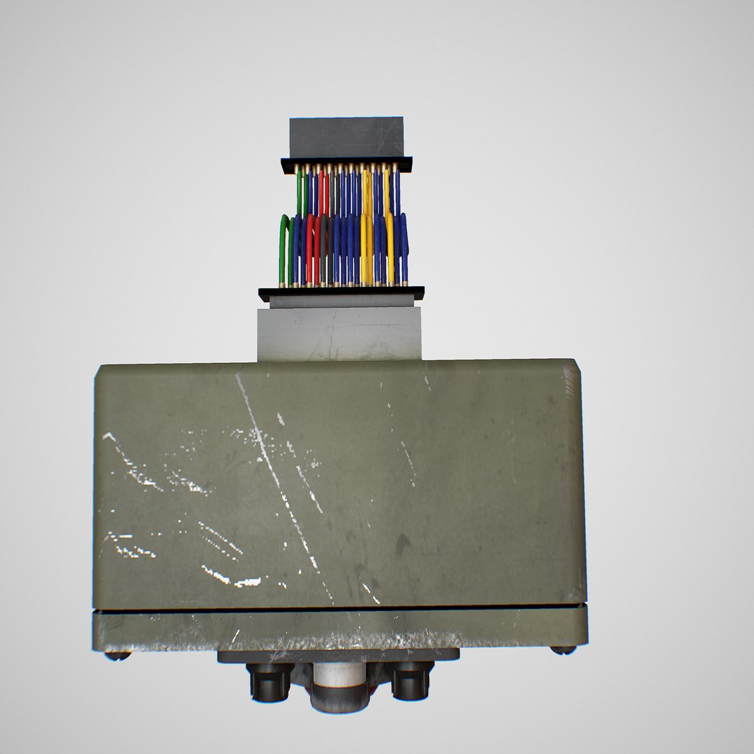 Army Missile Control Panel 3D Model - TurboSquid 1334211