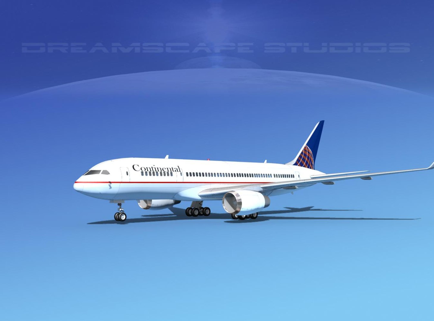 3d airline boeing 787-8 787 model
