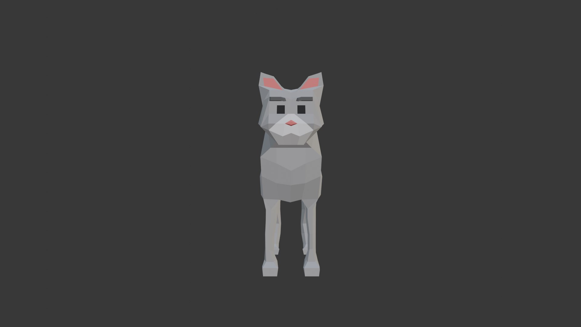 3D LOW POLY Cat - ANIMATED Model - TurboSquid 2254084
