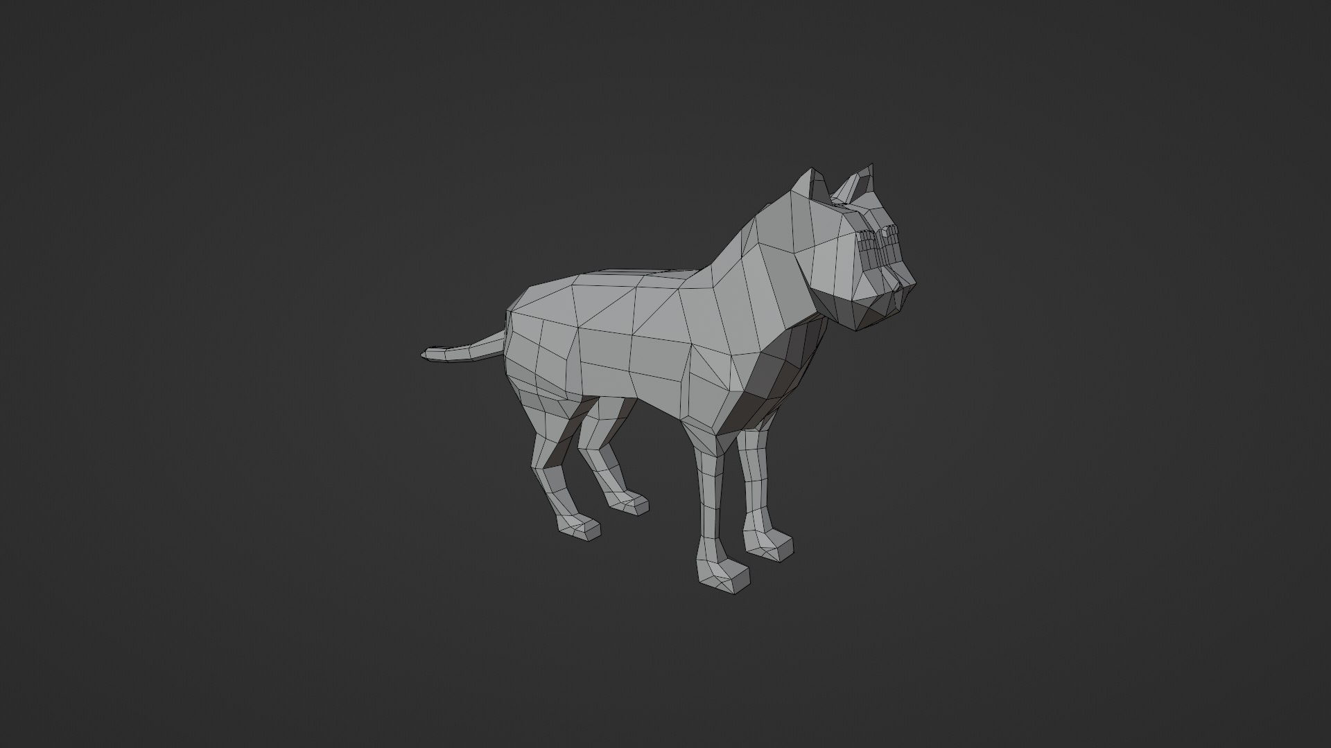 3D LOW POLY Cat - ANIMATED Model - TurboSquid 2254084