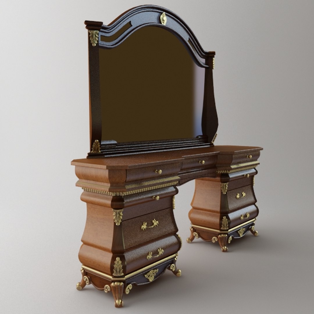 3d Model Dressing Table