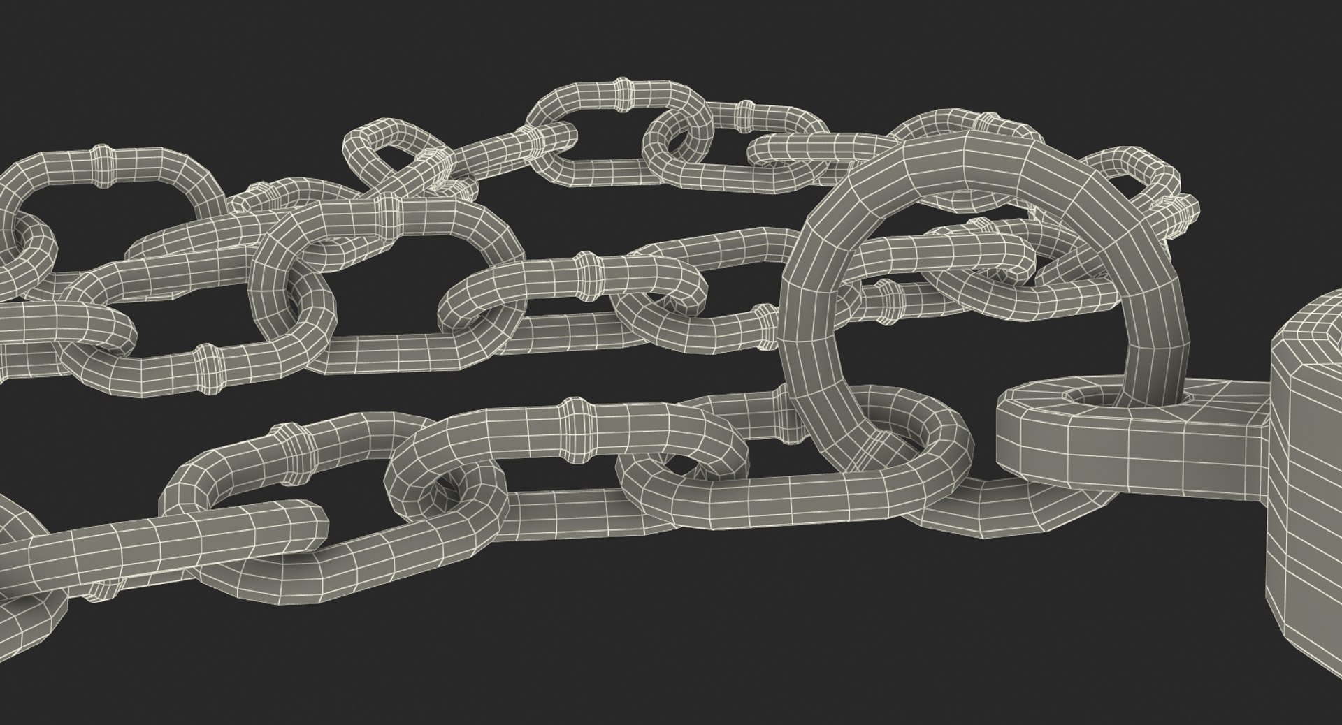 3d Model Old Leg Shackles