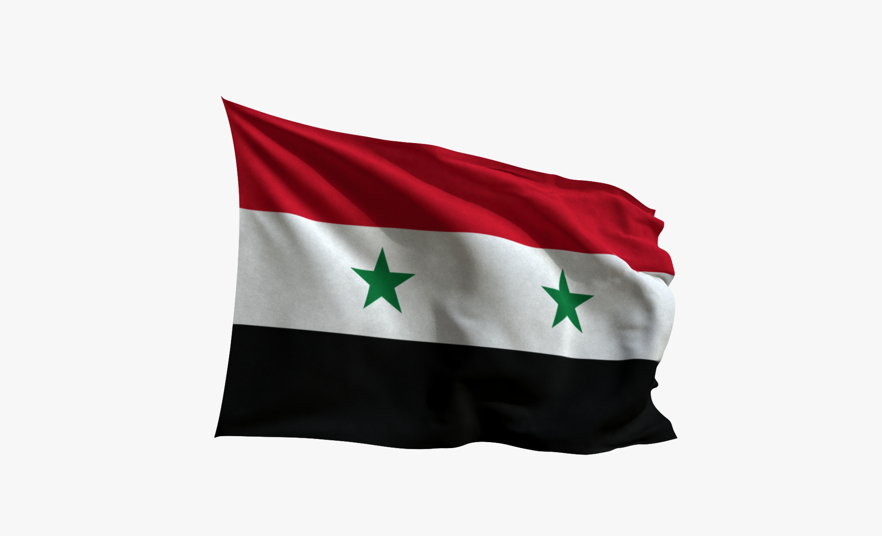 3D Model Realistic Animated Flag - Microtexture Rigged - Put Your Own ...