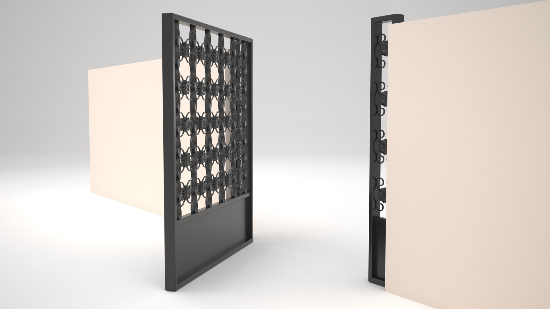 3D Ferforje Door Forje - TurboSquid 1694782