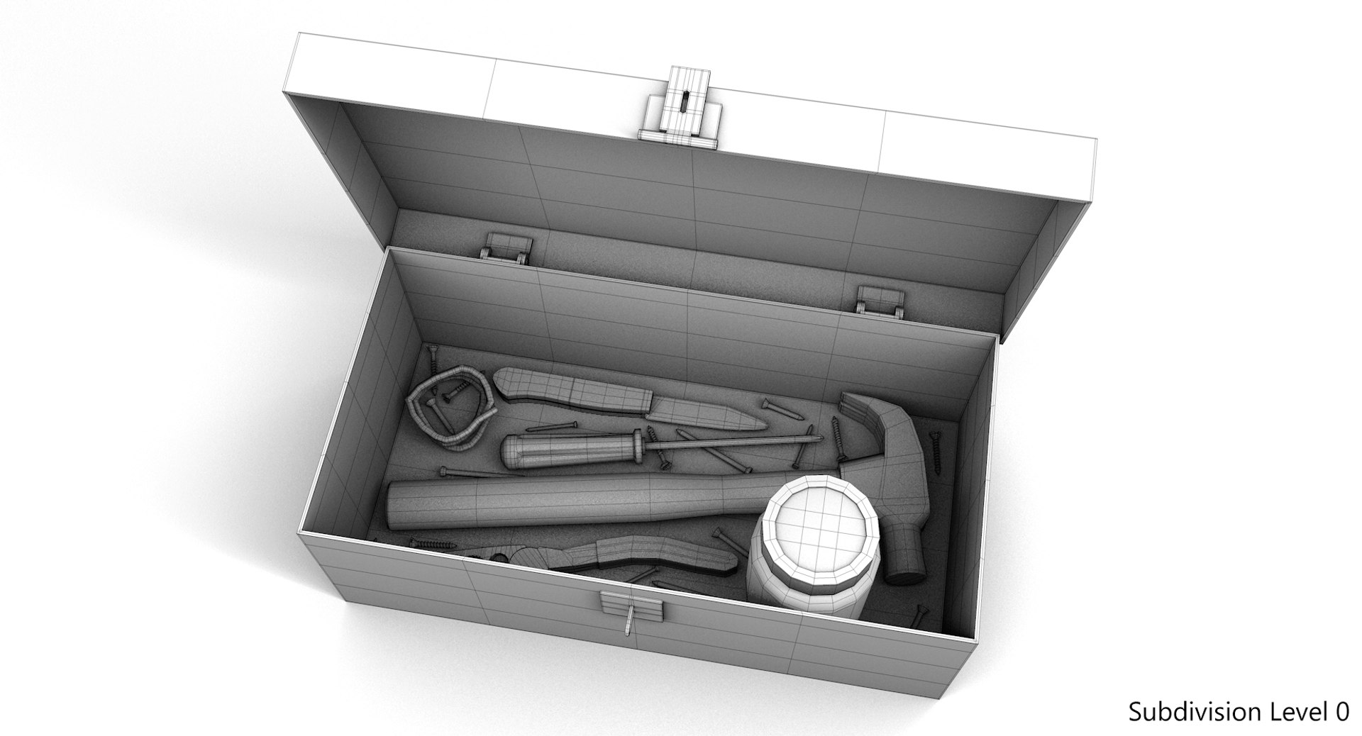 Tool Case 3D Model - TurboSquid 1282857