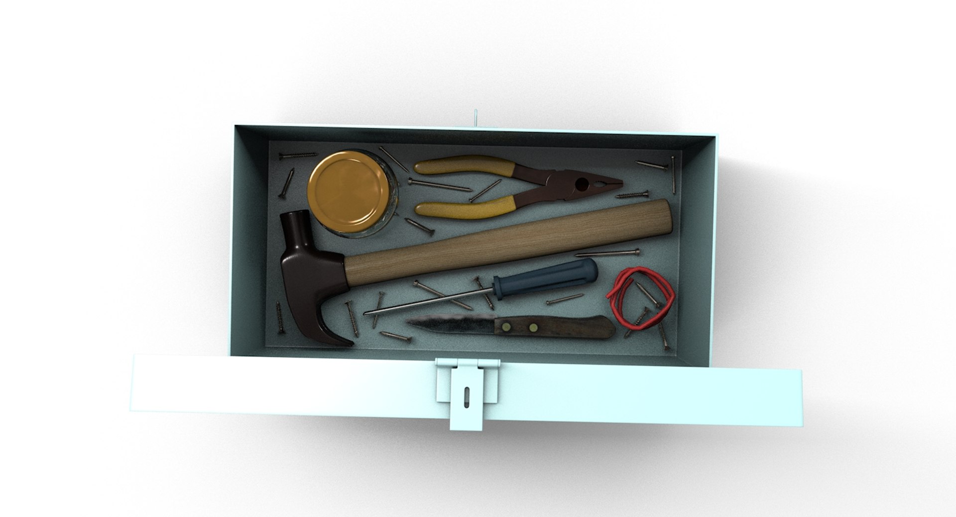 Tool Case 3D Model - TurboSquid 1282857