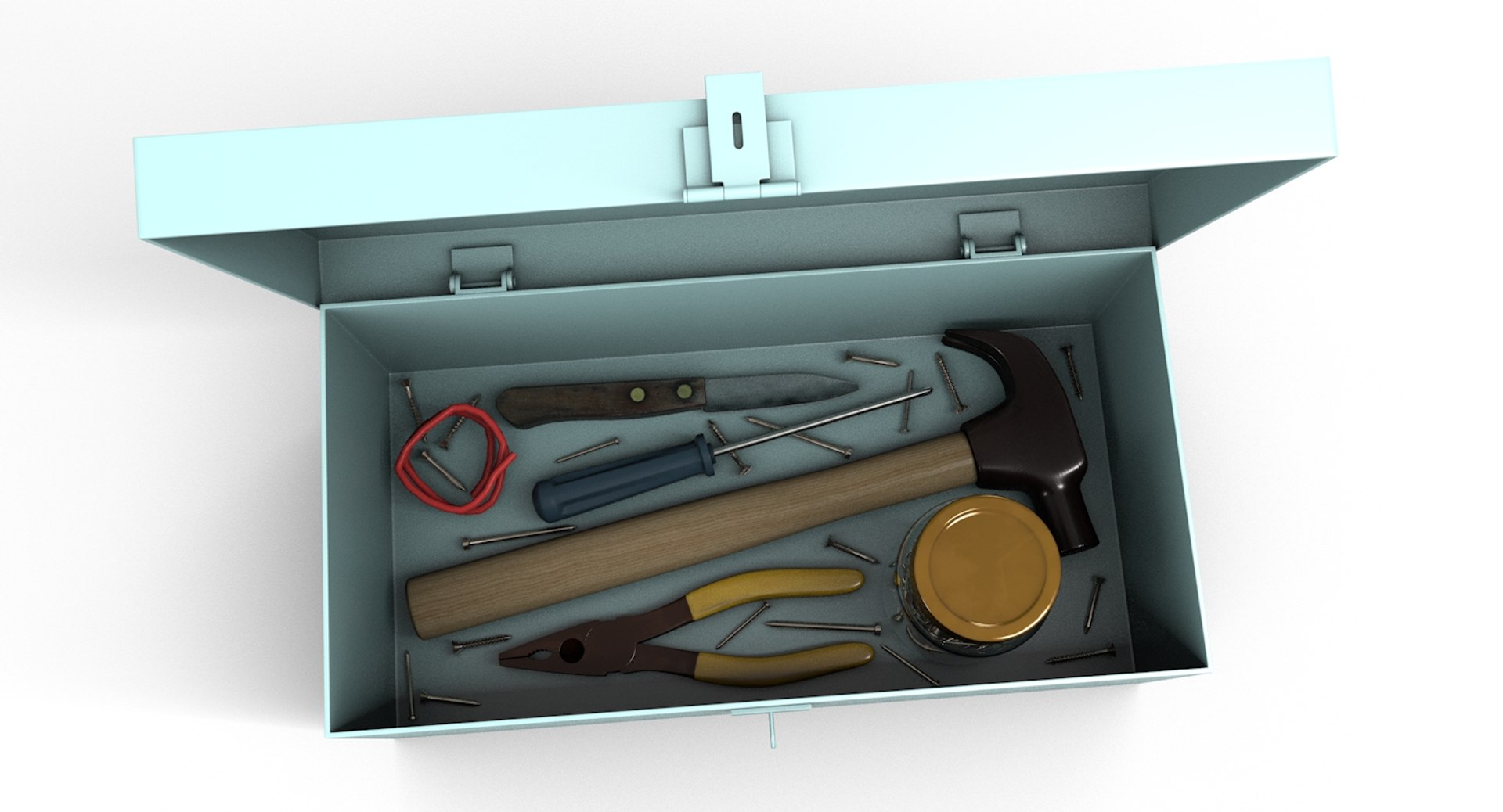 Tool Case 3D Model - TurboSquid 1282857