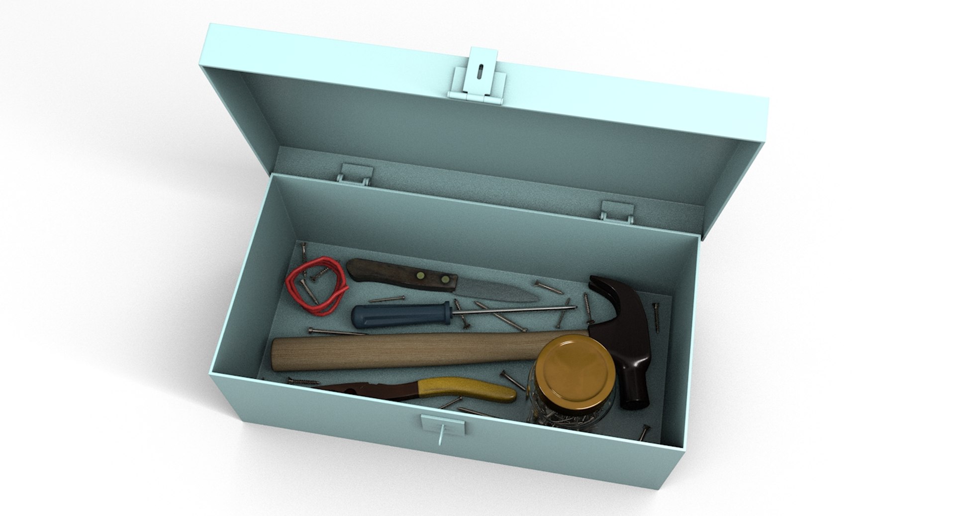 Tool case 3D model - TurboSquid 1282857