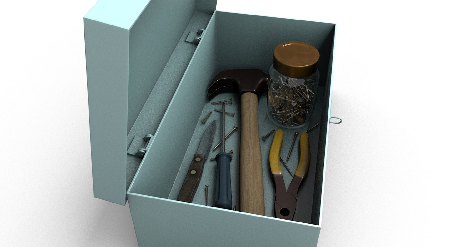 Tool Case 3D Model - TurboSquid 1282857