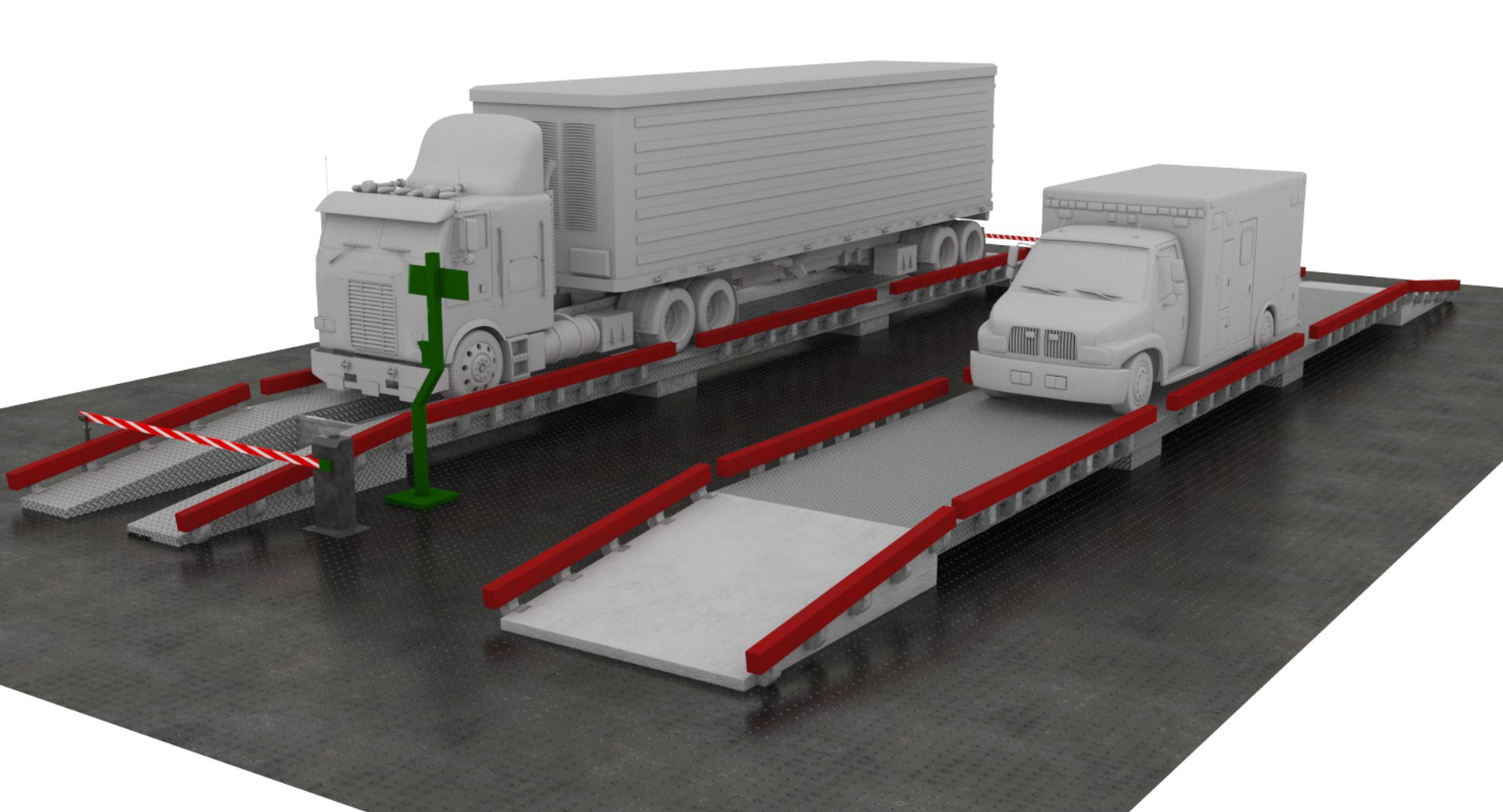 3D Scales Trucks - TurboSquid 1395944