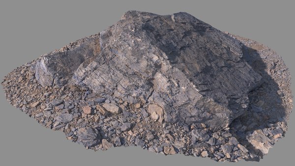 Ground rock 3 3D model - TurboSquid 1705576