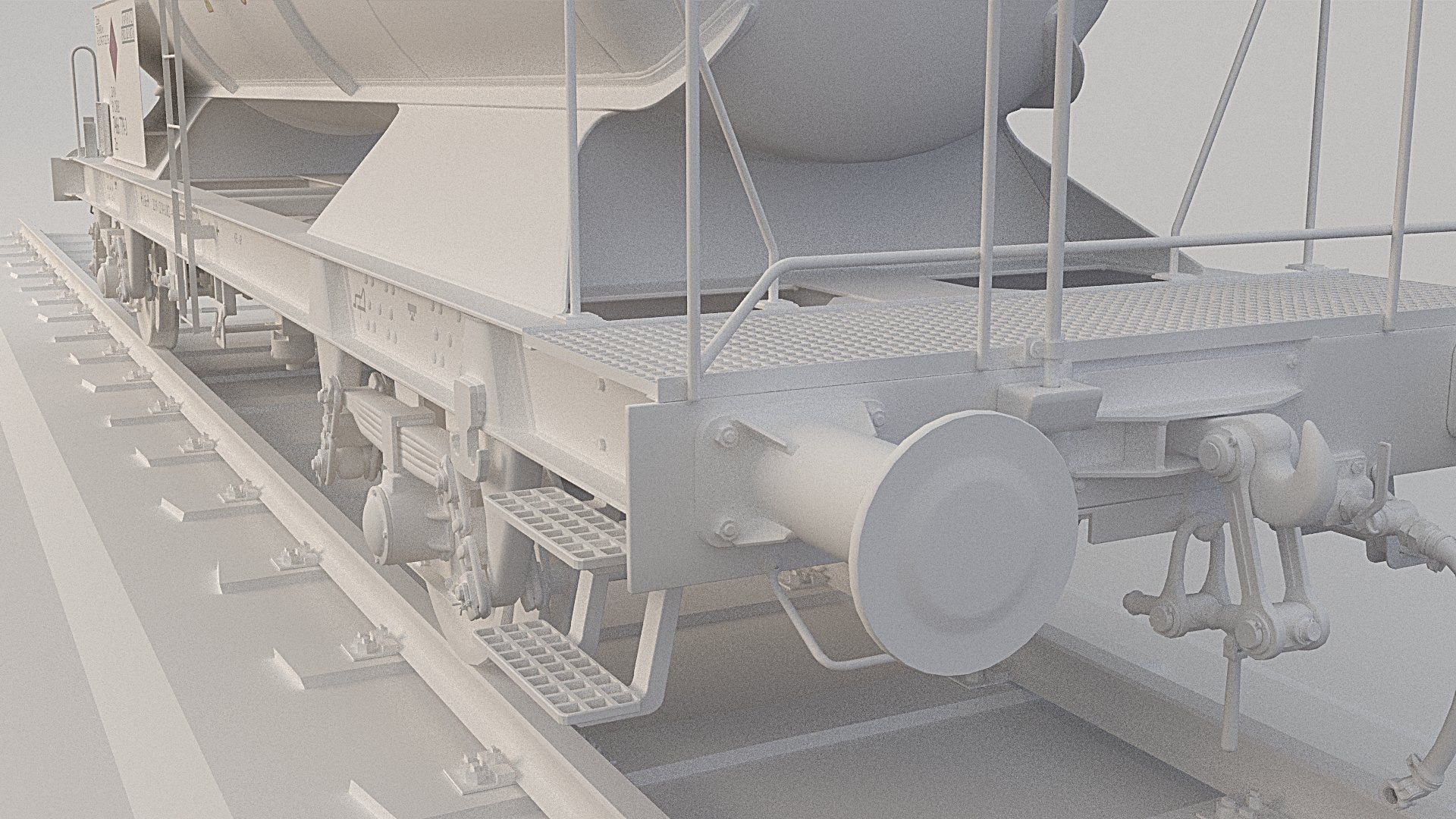 3D model train tank tanker - TurboSquid 1524268