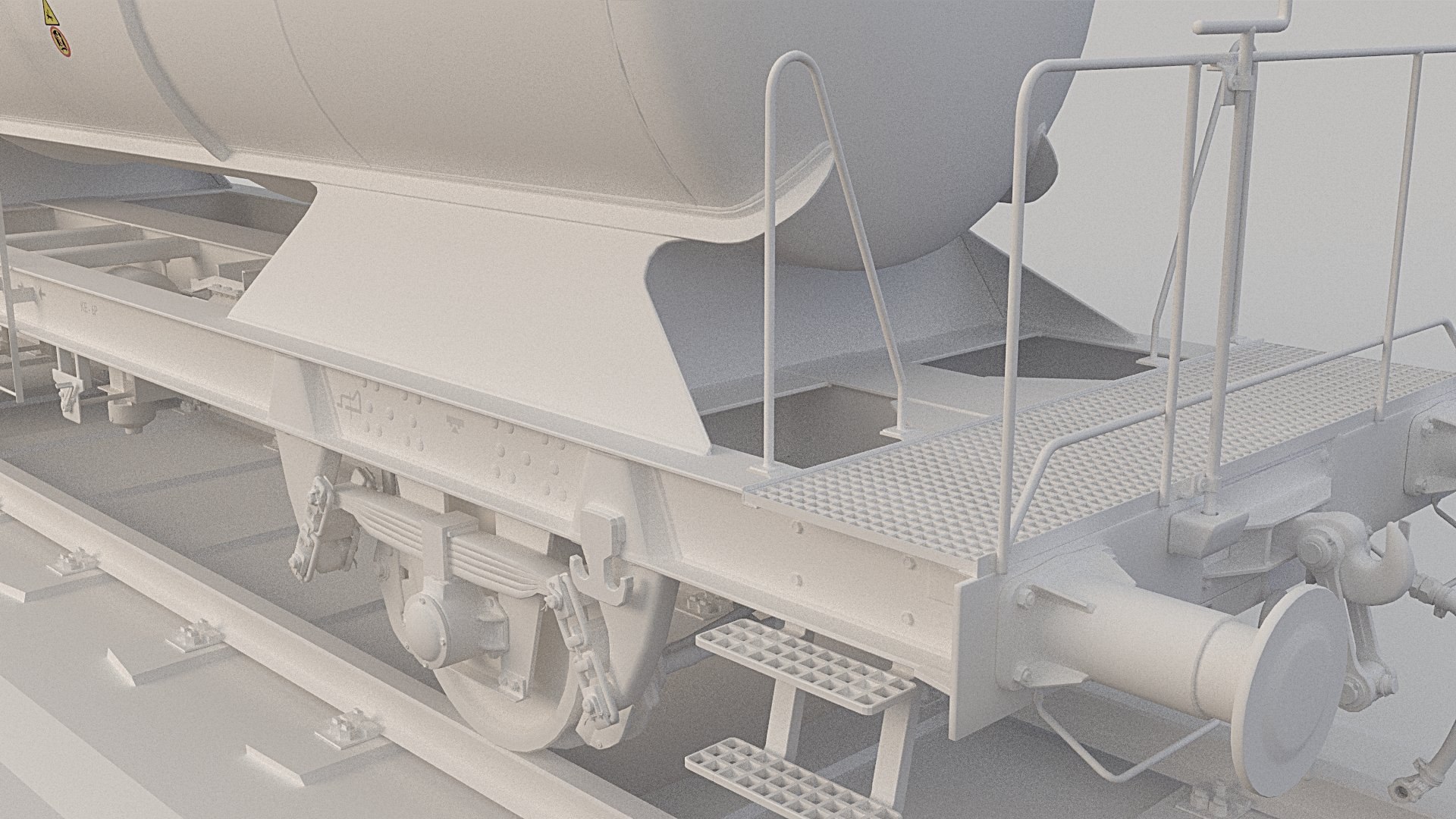 3D model train tank tanker - TurboSquid 1524268