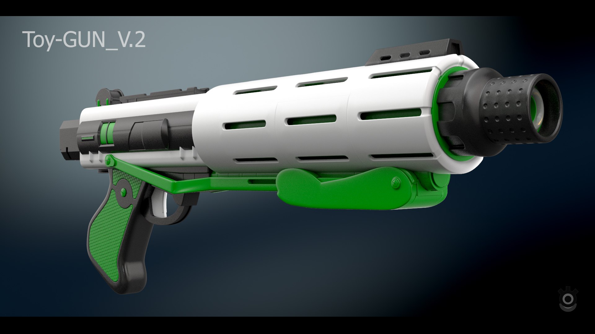 3D Toy Gun Packed 3 - TurboSquid 1221421