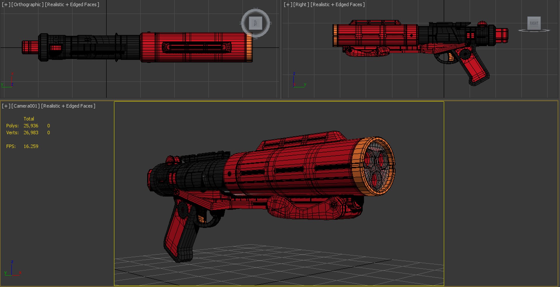 3D Toy Gun Packed 3 - TurboSquid 1221421