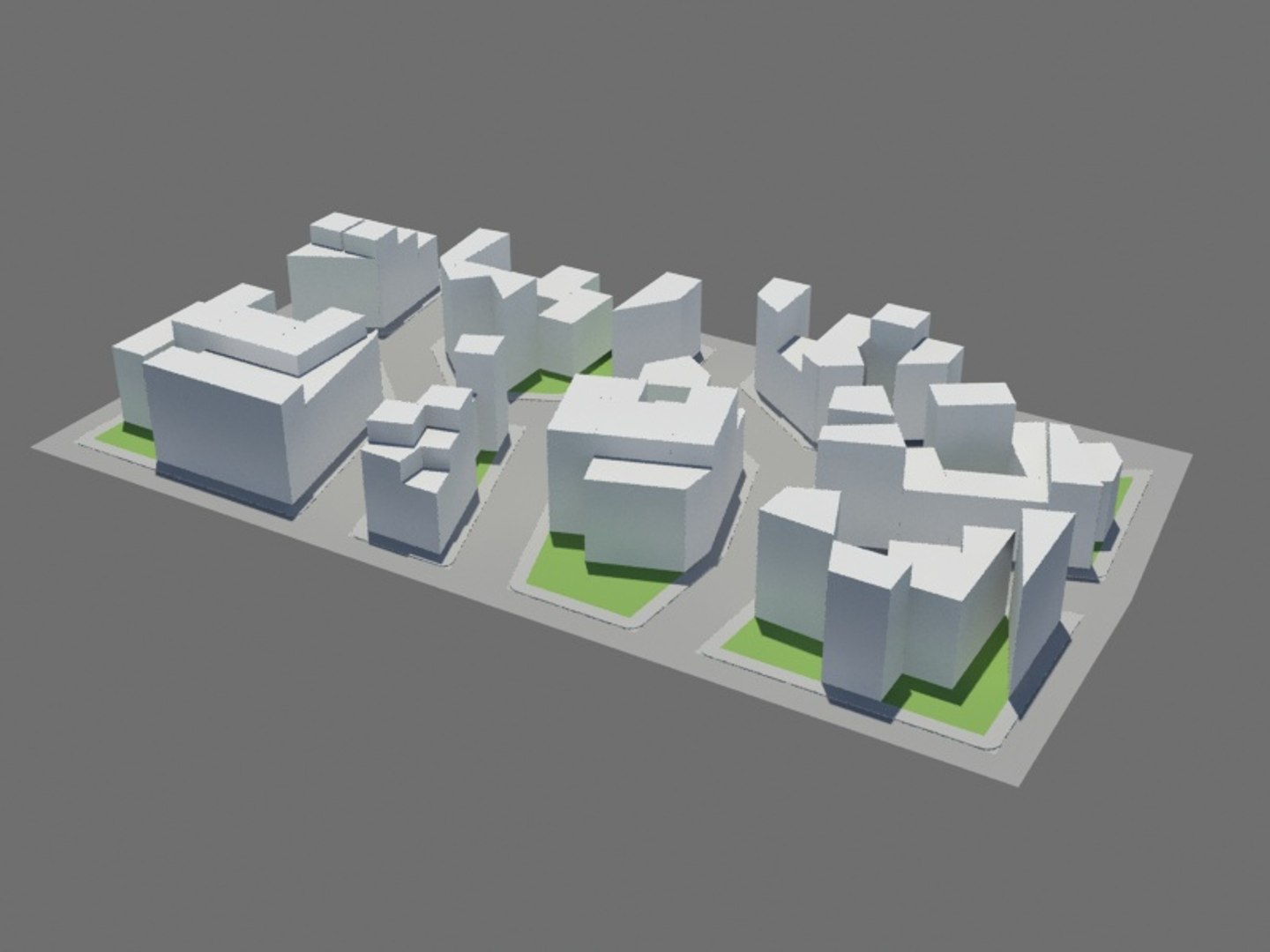 Building Background 3d Max