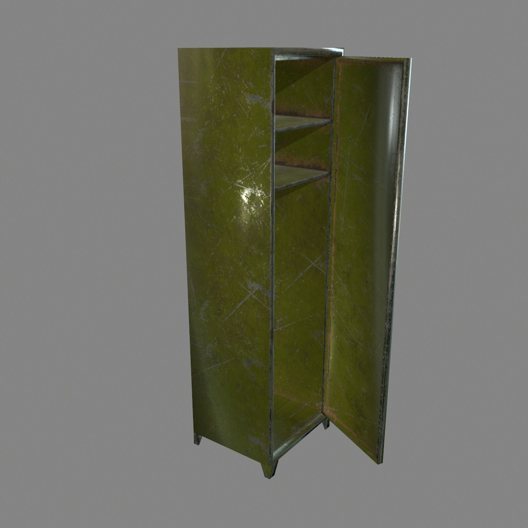 Locker 3D Model - TurboSquid 1303592