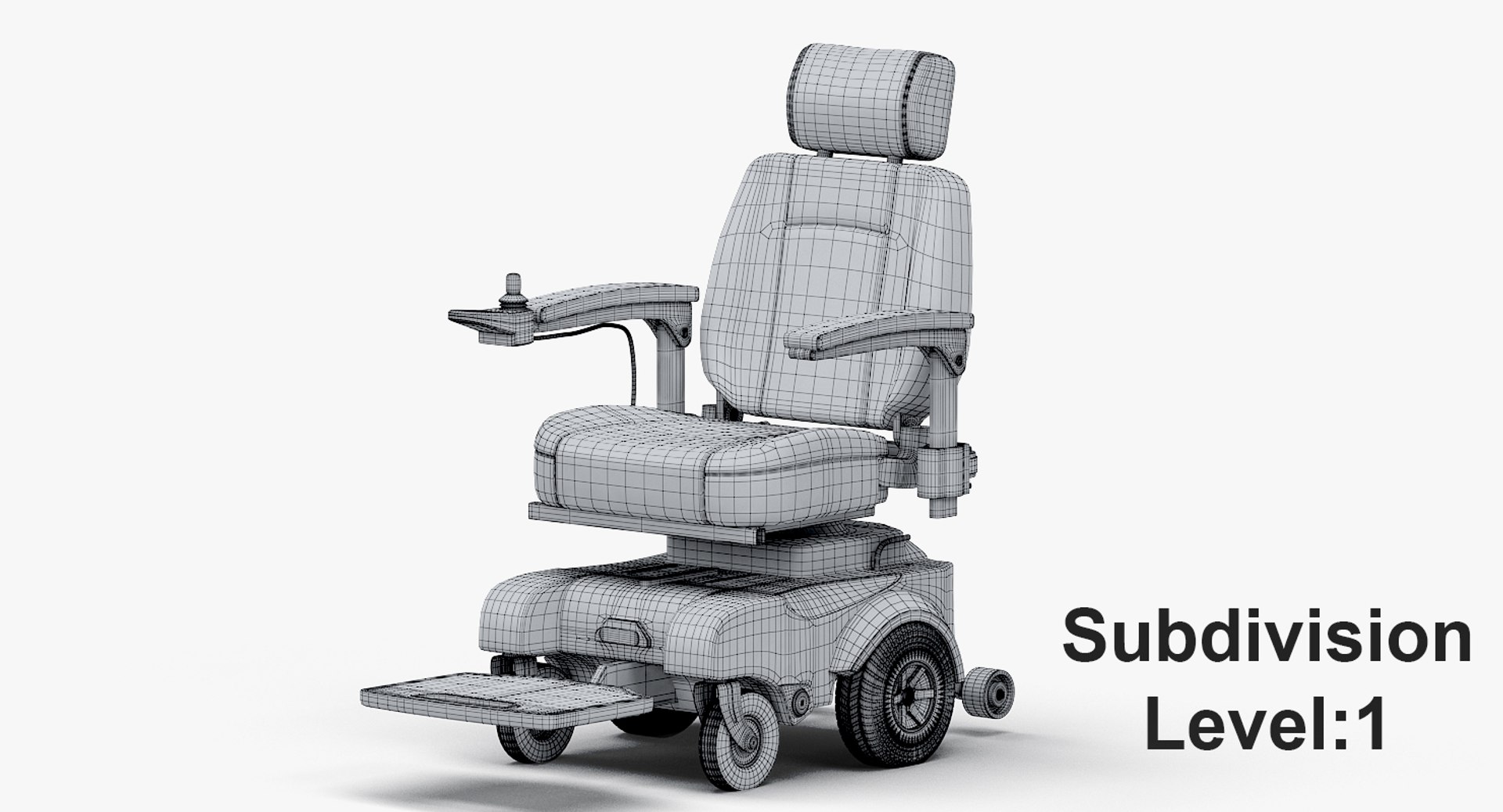 3D Power Wheelchair Sunfire Model - TurboSquid 1377194