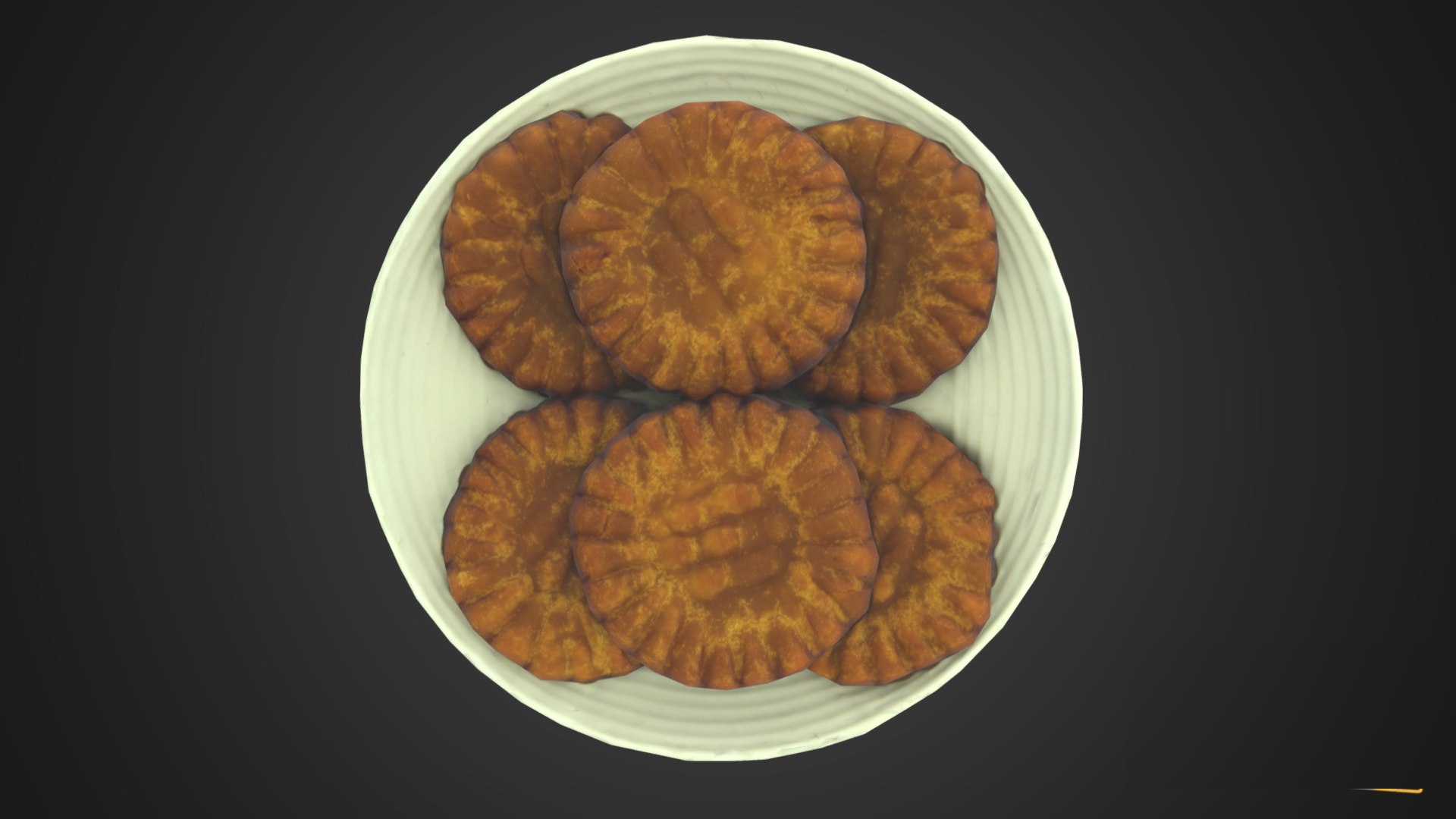 3D Game Ready Yakgua Korean Honey Pastry model - TurboSquid 2014636
