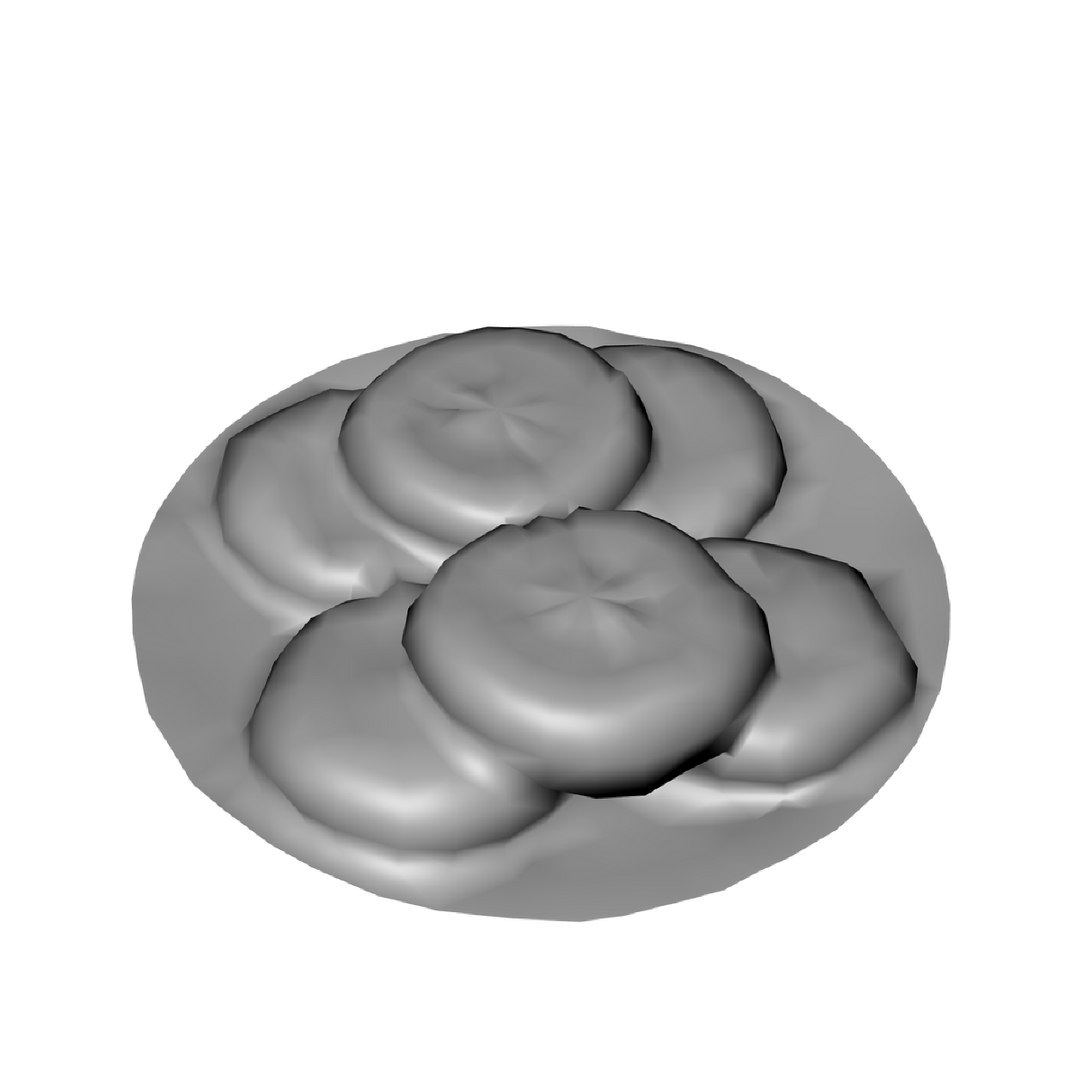 3D Game Ready Yakgua Korean Honey Pastry model - TurboSquid 2014636