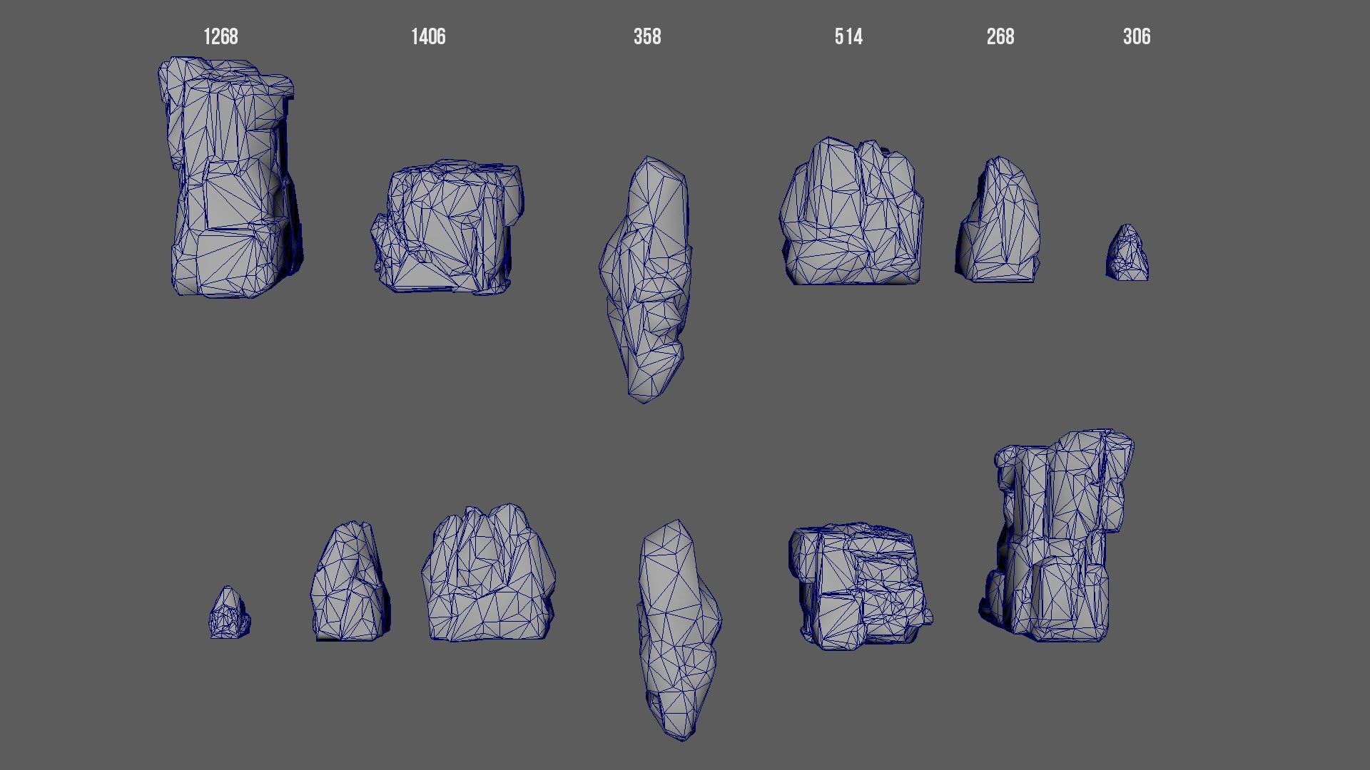 Stylized Rocks 3D Model - TurboSquid 2244085