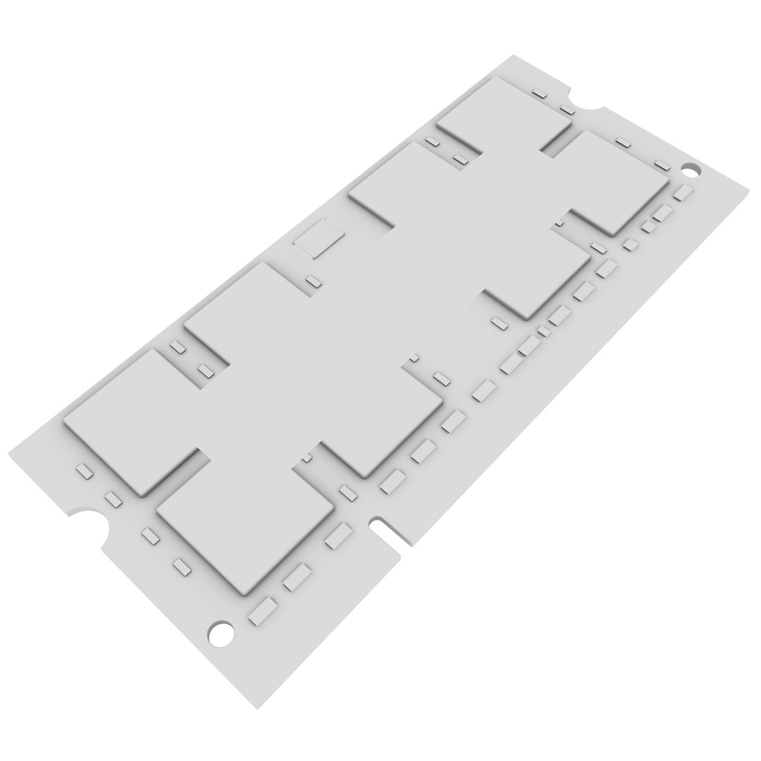 3D Ram Module Memory - TurboSquid 1298109