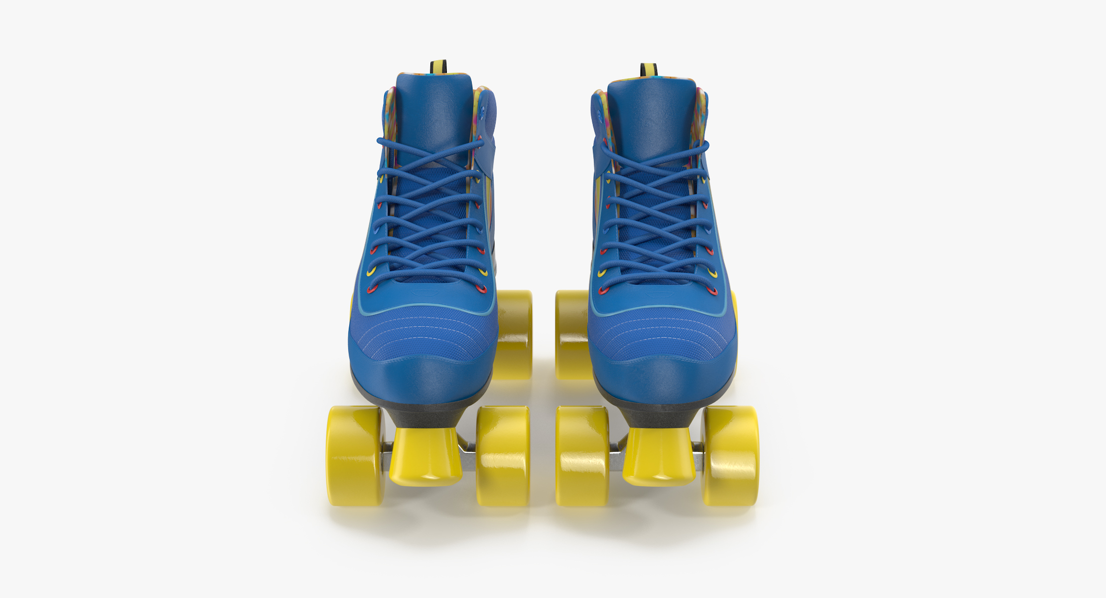 roller skates 3d model
