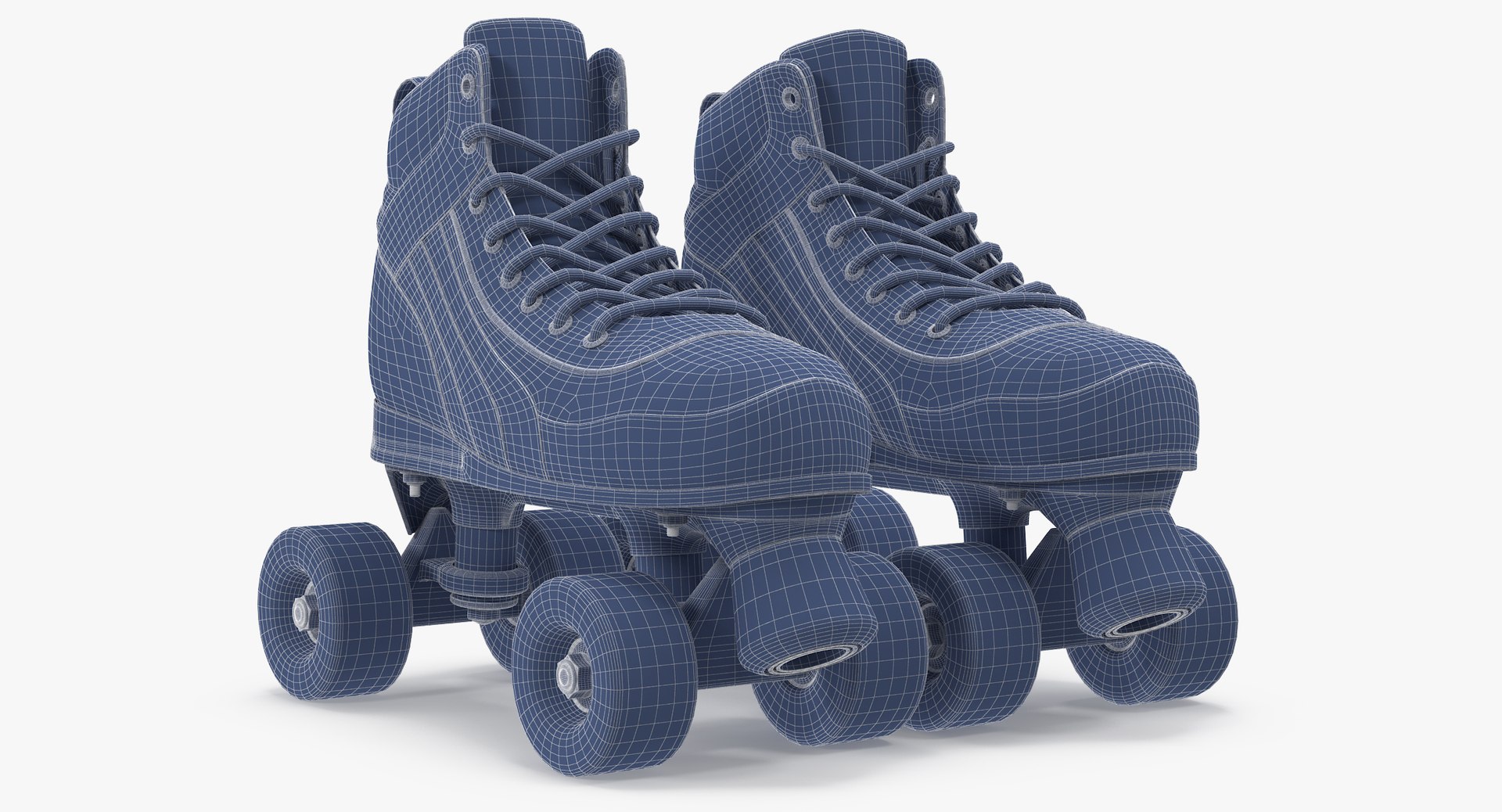 Roller Skates 3d Model